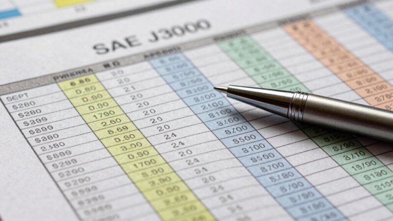 SAE J300: How the Viscosity Table Is Built (Without the Math Headache ...